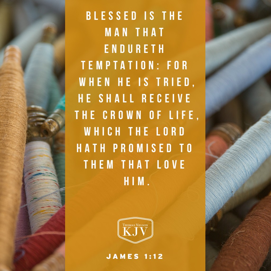 KJV Verse of the Day: James 1:12
