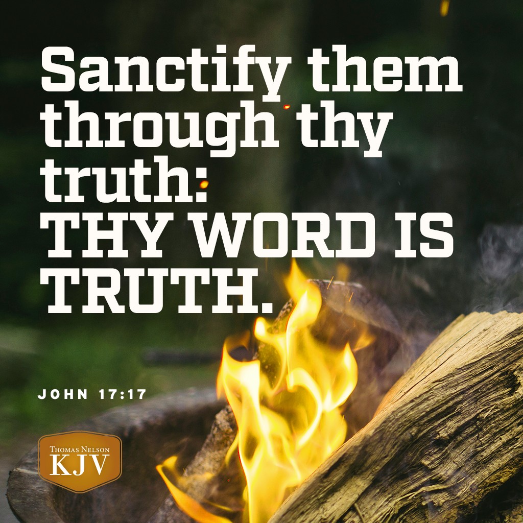 KJV Verse Of The Day John 17 17