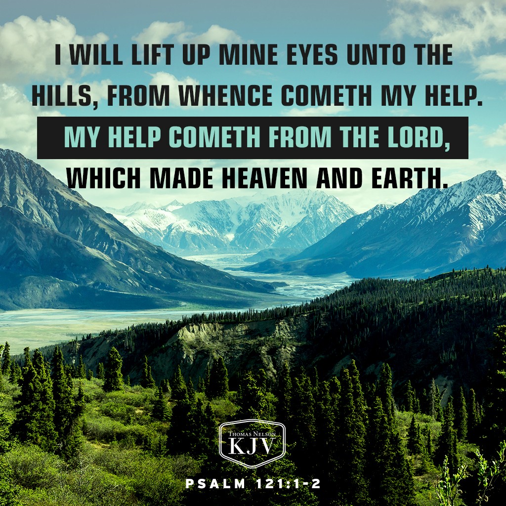 KJV Verse Of The Day Psalm 121 1 2 KJV Verse Of The Day Psalm 121 1 2