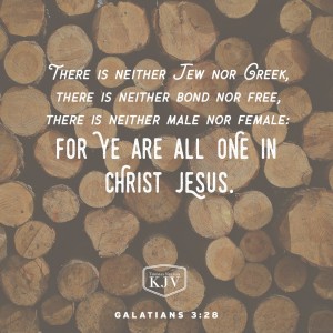 KJV Verse of the Day: Galatians 3:28