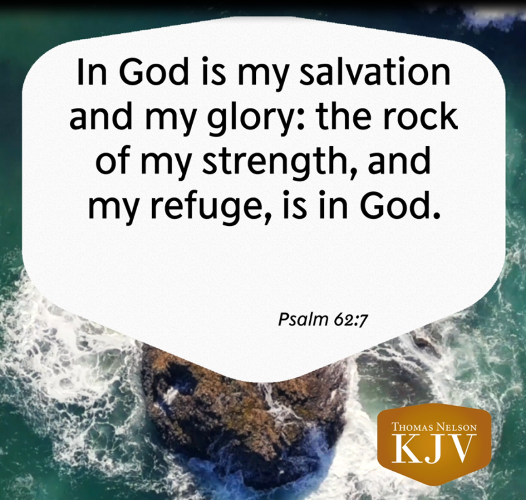 KJV Verse Of The Day Psalm 62 7 KJV Verse Of The Day Psalm 62 7