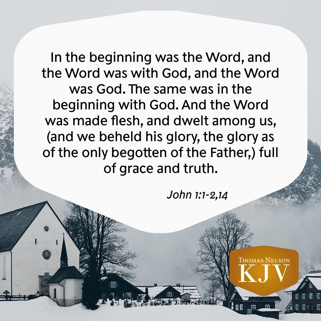 KJV Verse Of The Day John 1 1 2 14