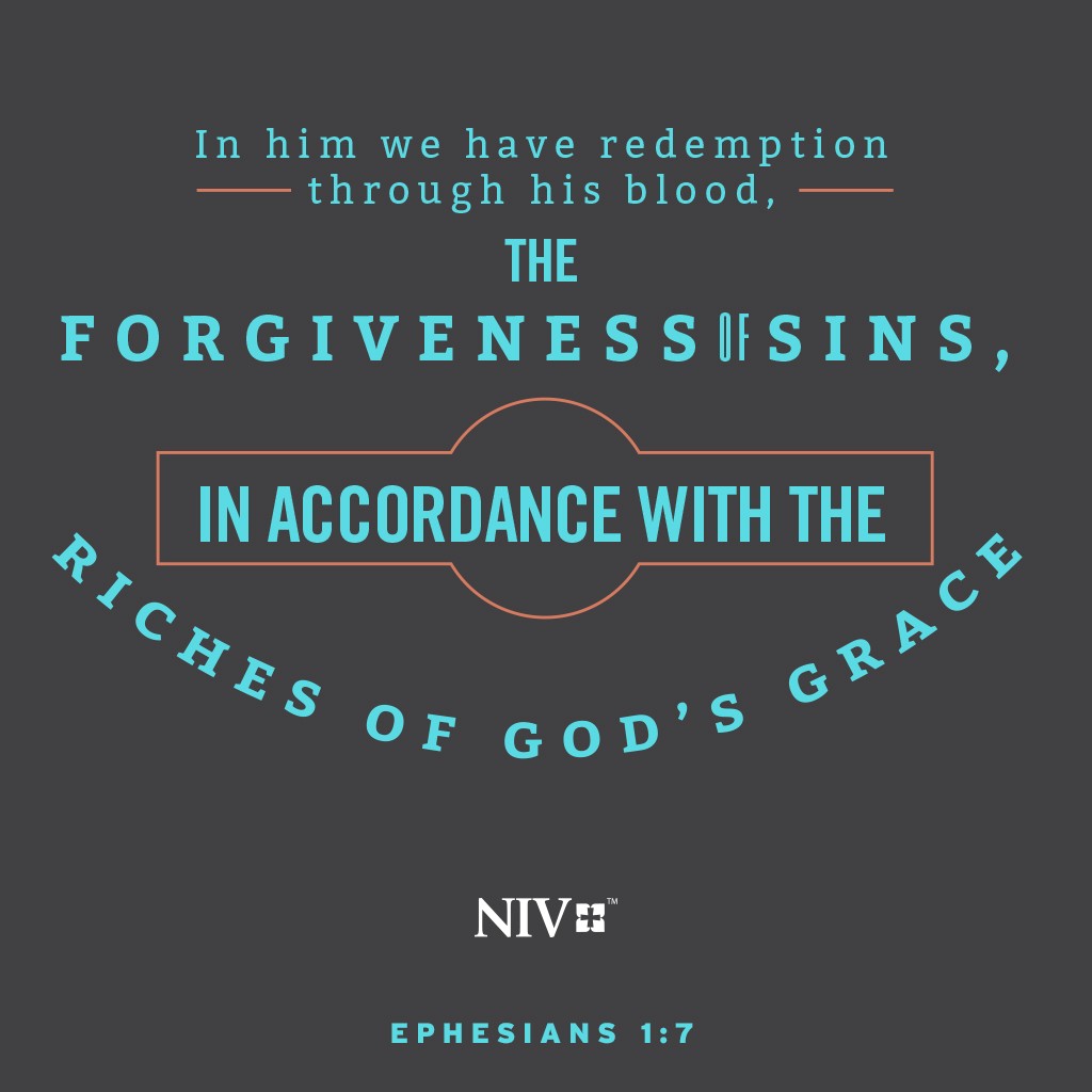 NIV Verse of the Day: Ephesians 1:7
