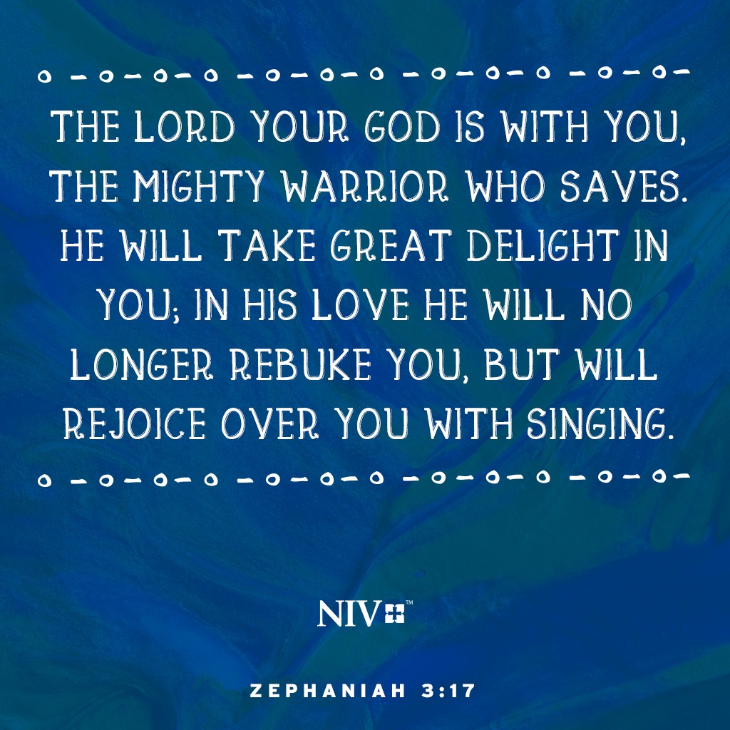 NIV Verse of the Day: Zephaniah 3:17