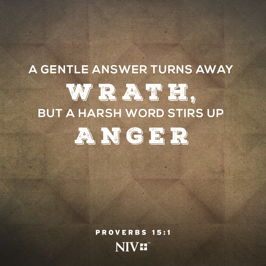 NIV Verse Of The Day Proverbs 15 1 NIV Verse Of The Day Proverbs 15 1