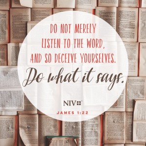NIV Verse of the Day: James 1:22
