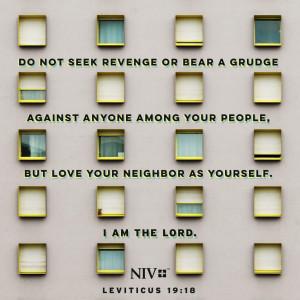 NIV Verse of the Day: Leviticus 19:18