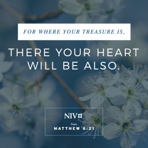NIV Verse of the Day: Matthew 6:19-21