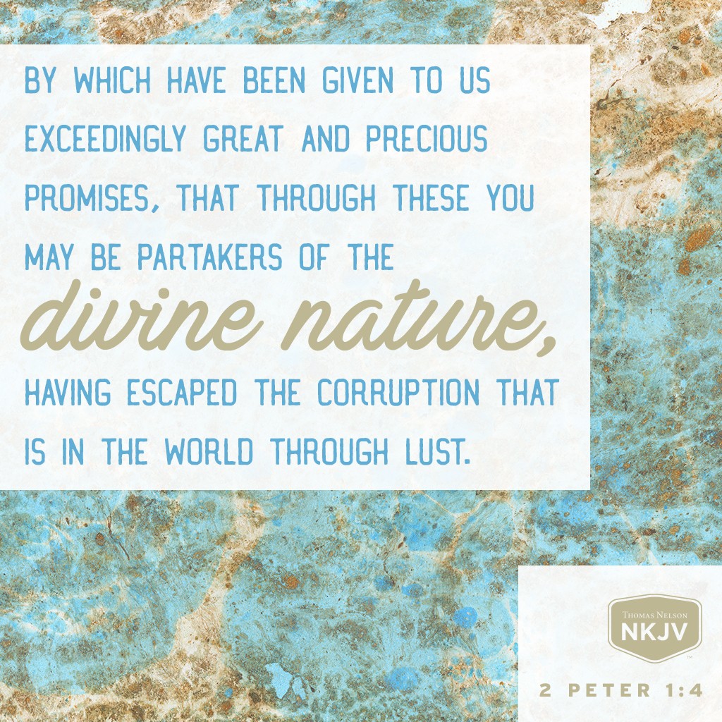 NKJV Verse Of The Day 2 Peter 1 4