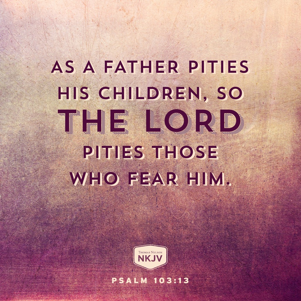 NKJV Verse Of The Day Psalm 103 13