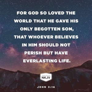 NKJV Verse of the Day: John 3:16
