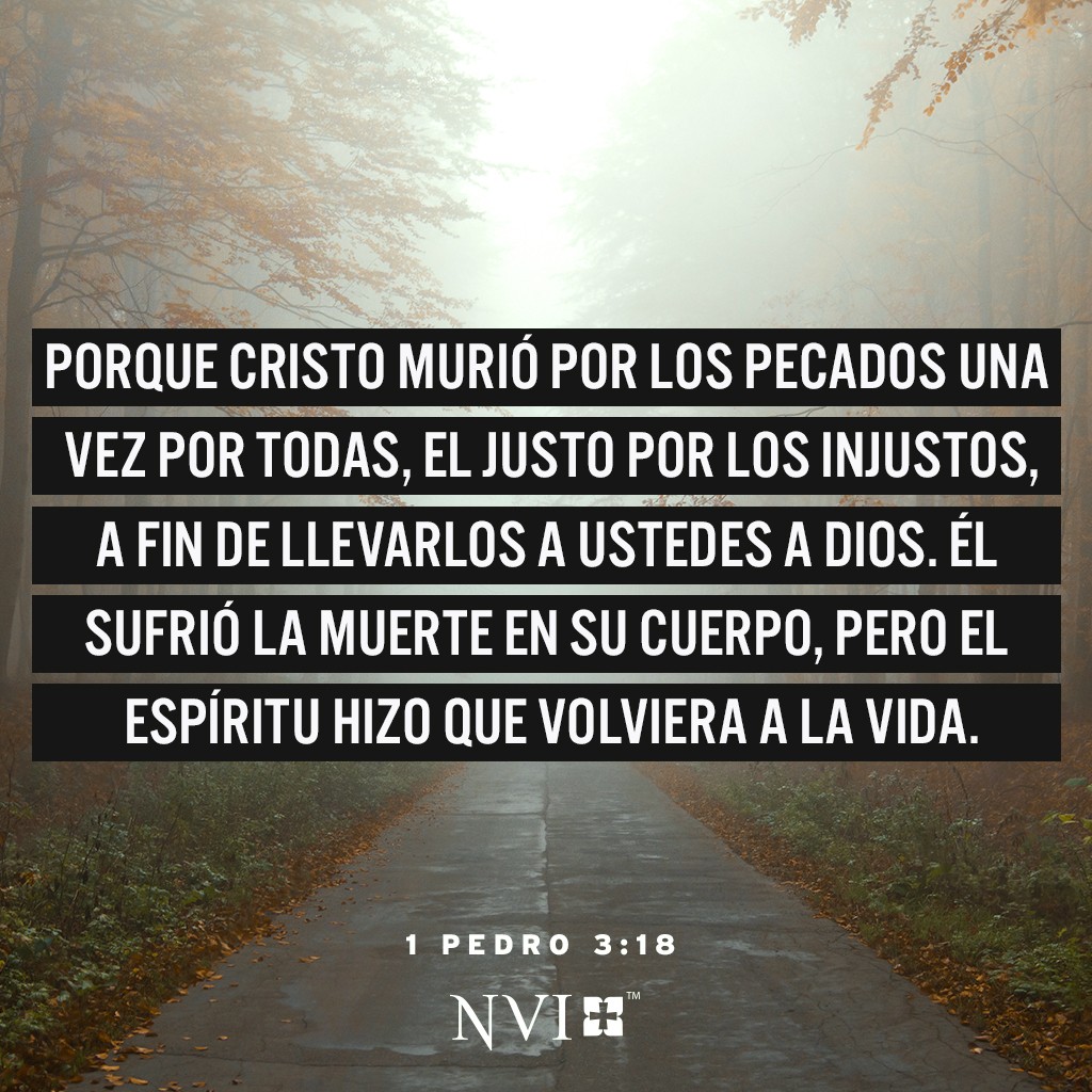 Vers culo B blico Diario NVI 1 Pedro 3 18