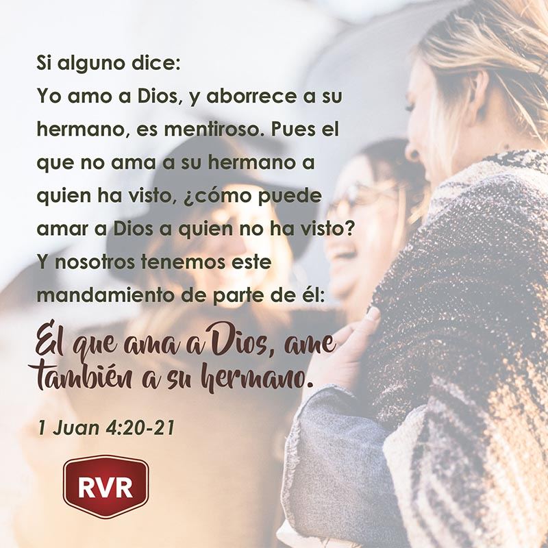 RVR Vers culo B blico Diario 1 Juan 4 20 21
