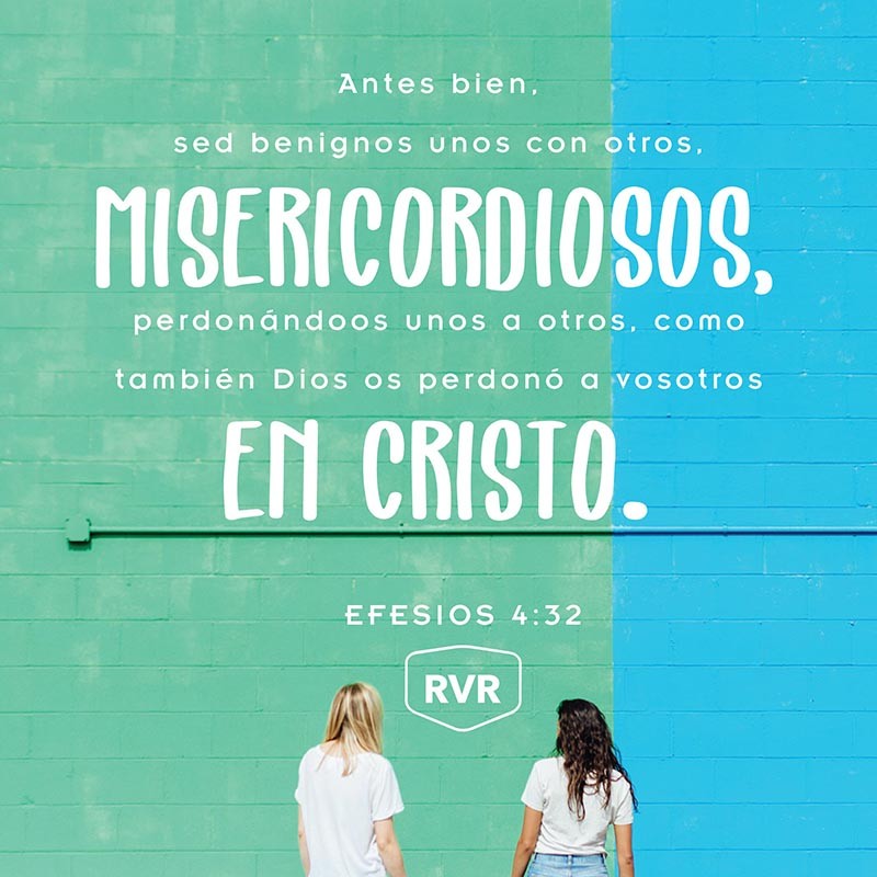 RVR Versículo Bíblico Diario: Efesios 4:32